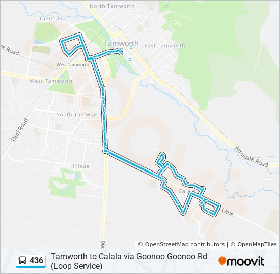 436 Route: Schedules, Stops & Maps - Calala (Updated)