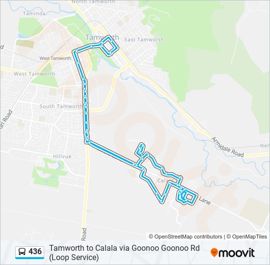 436 Route: Schedules, Stops & Maps - Calala (Updated)