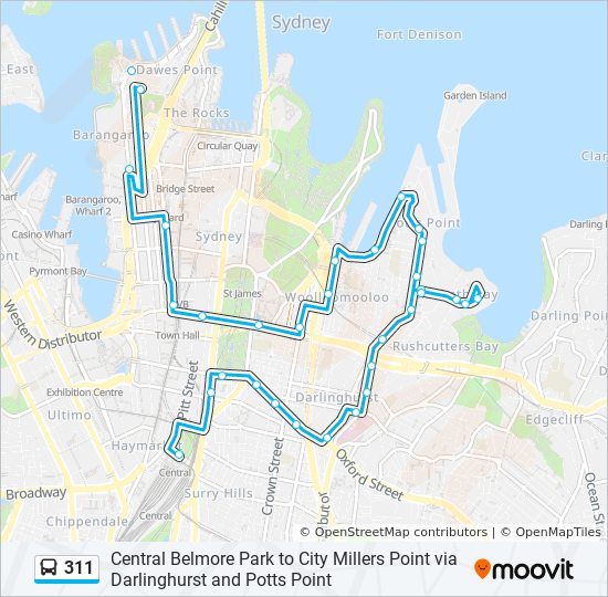 311 Route: Schedules, Stops & Maps - Central Eddy Ave (Updated)