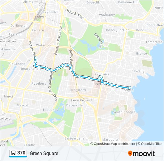 370 Route: Schedules, Stops & Maps - Green Square (Updated)