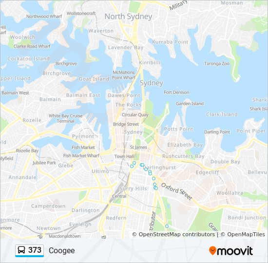 373 Route: Schedules, Stops & Maps - Coogee (Updated)