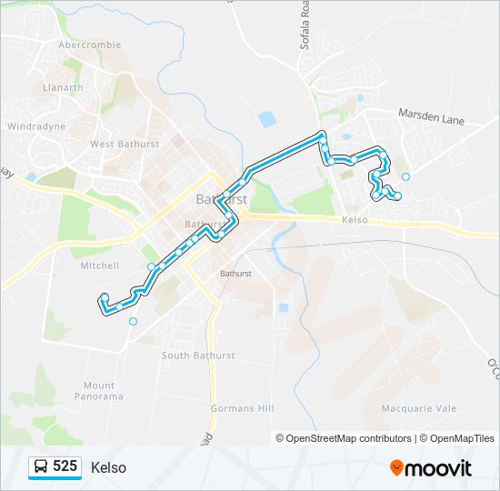 525 Route: Schedules, Stops & Maps - Kelso (Updated)