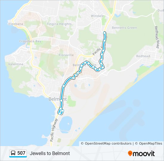 507 Route: Schedules, Stops & Maps - Bennetts Green (Updated)