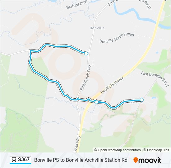 s367 Route: Schedules, Stops & Maps - Bonville (Updated)