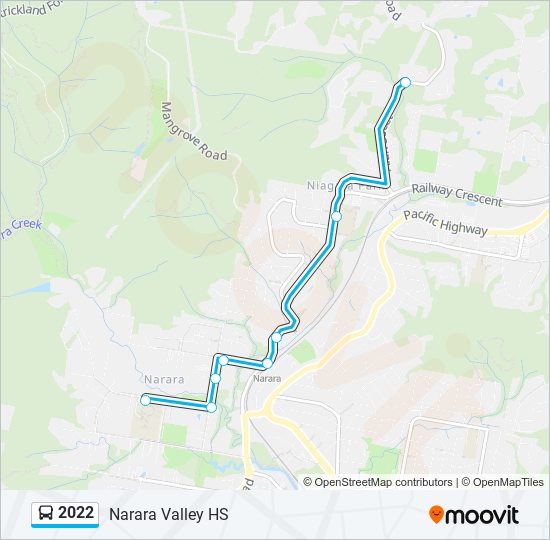 2022 Route: Schedules, Stops & Maps - Narara Valley HS (Updated)