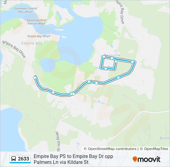 2633 Route: Schedules, Stops & Maps - Bensville (Updated)