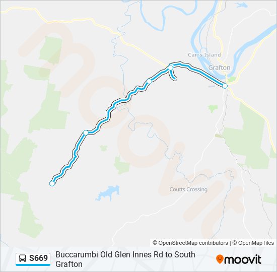 s669 Route: Schedules, Stops & Maps - Ryan St Interchange (Updated)