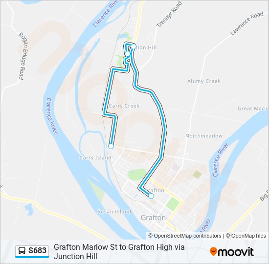 s683 Route: Schedules, Stops & Maps - Grafton HS (Updated)