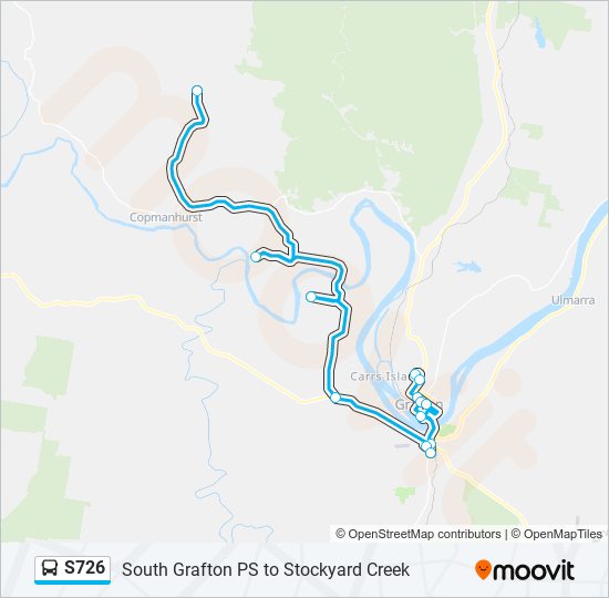 s726 Route: Schedules, Stops & Maps - Stockyard Creek (Updated)