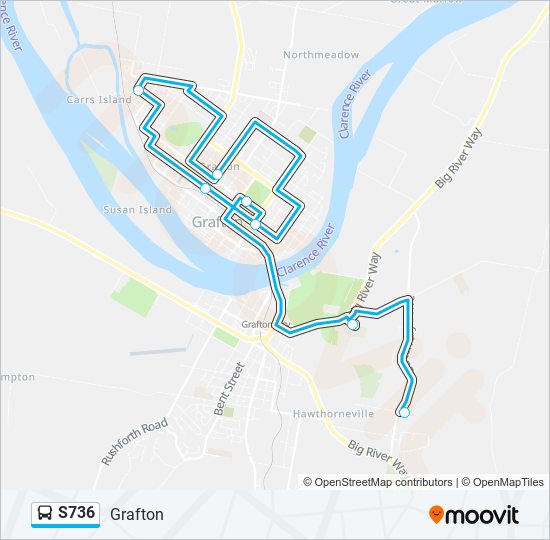 s736 Route: Schedules, Stops & Maps - Grafton (Updated)