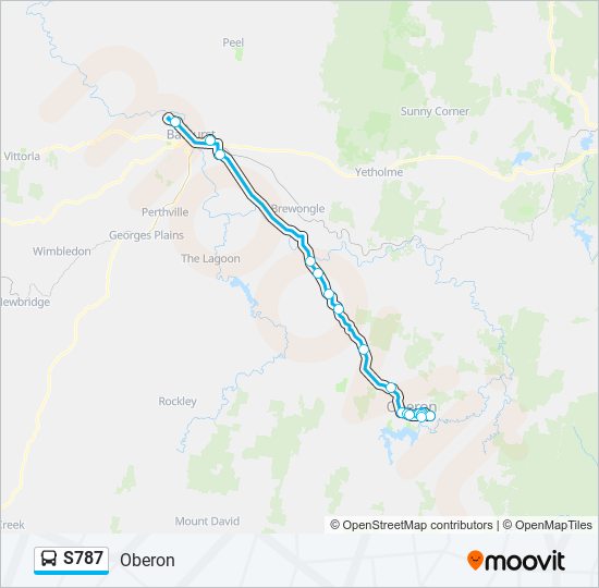 s787 Route: Schedules, Stops & Maps - Oberon (Updated)