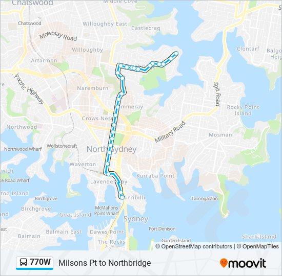 770w Route: Schedules, Stops & Maps - Northbridge (Updated)