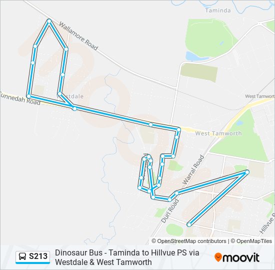 s213 Route: Schedules, Stops & Maps - Hillvue PS (Updated)