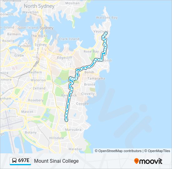 697e Route: Schedules, Stops & Maps - Mount Sinai College (Updated)