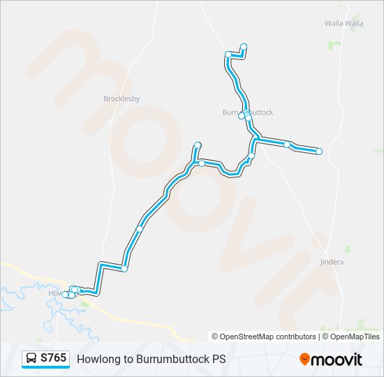 s765 Route: Schedules, Stops & Maps - Howlong (Updated)