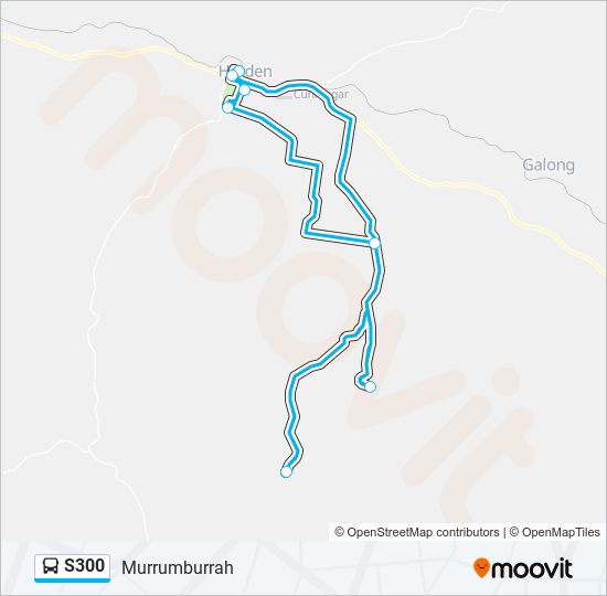 s300 Route: Schedules, Stops & Maps - Murrumburrah (Updated)