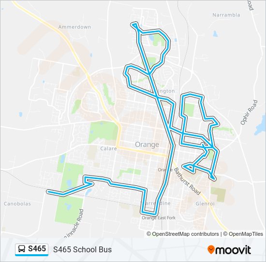 s465 Route: Schedules, Stops & Maps - S465 School Bus (Updated)