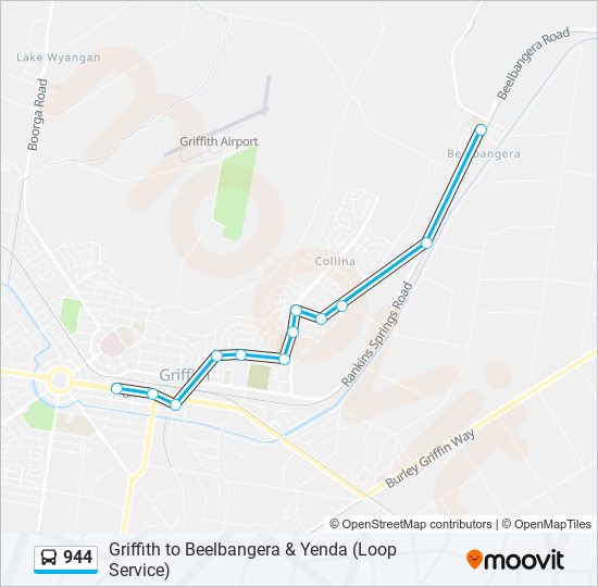 944 Route: Schedules, Stops & Maps - Rankins Springs Rd At (Updated)