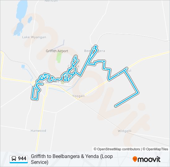 944 Route: Schedules, Stops & Maps - Griffith (Updated)
