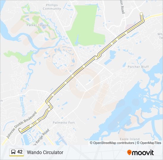 42 Route: Schedules, Stops & Maps - Wando High School (Updated)