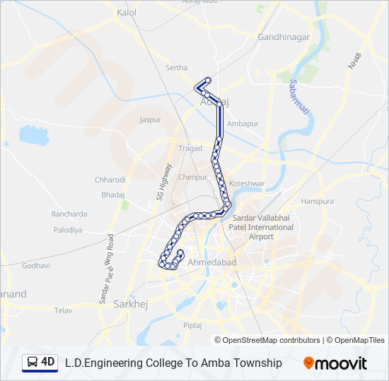 4d Route: Schedules, Stops & Maps - Amba Township (Updated)