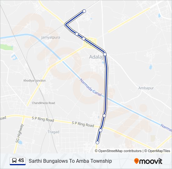 4s Route: Schedules, Stops & Maps - Amba Township (Updated)
