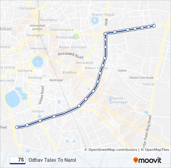 7s Route: Schedules, Stops & Maps - Narol (Updated)