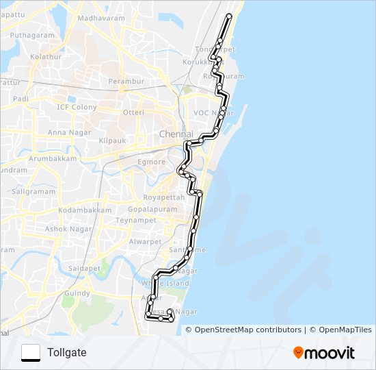 6a Route: Schedules, Stops & Maps - Tollgate (Updated)