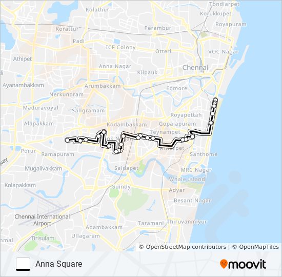 12g Route: Schedules, Stops & Maps - Anna Square (Updated)