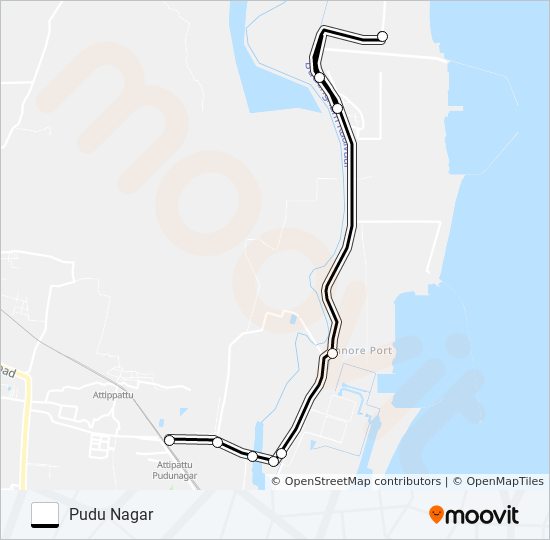 556 Route: Schedules, Stops & Maps - Pudu Nagar (Updated)