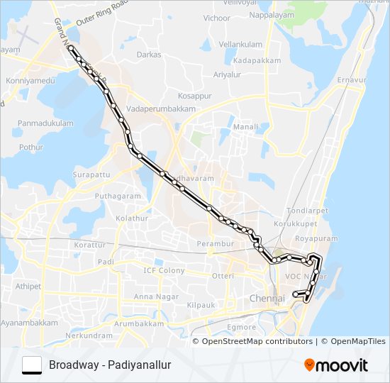 a57 Route: Schedules, Stops & Maps - Broadway (Updated)
