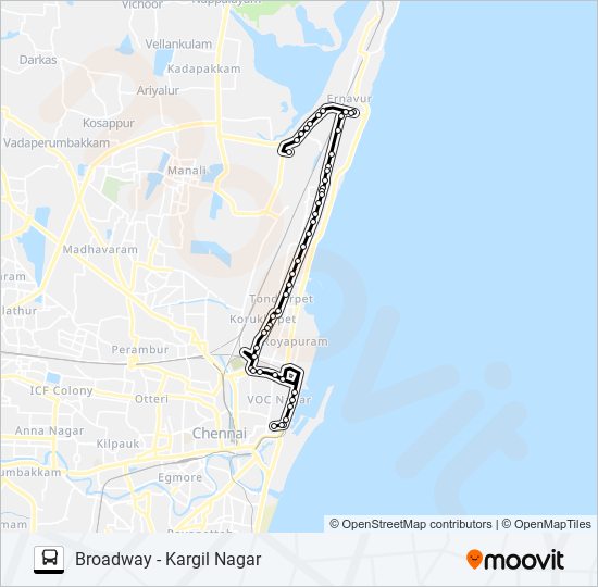 m56 Route: Schedules, Stops & Maps - High Court (Updated)