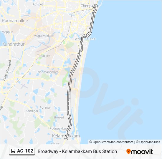 AC102 Route: Schedules, Stops & Maps - Broadway (Updated)