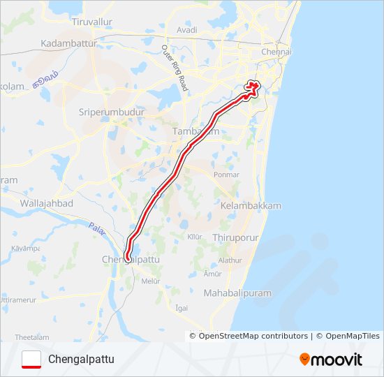 500w Route: Schedules, Stops & Maps - Chengalpattu (Updated)