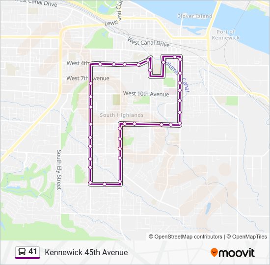 41 Route: Schedules, Stops & Maps - Olympia, Vancouver, Dtc (Updated)