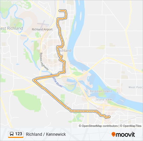 Ruta 123: horarios, paradas y mapas - Knight Street Transit Center ...