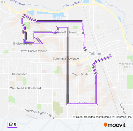 Ruta 8: horarios, paradas y mapas - (Actualizado)