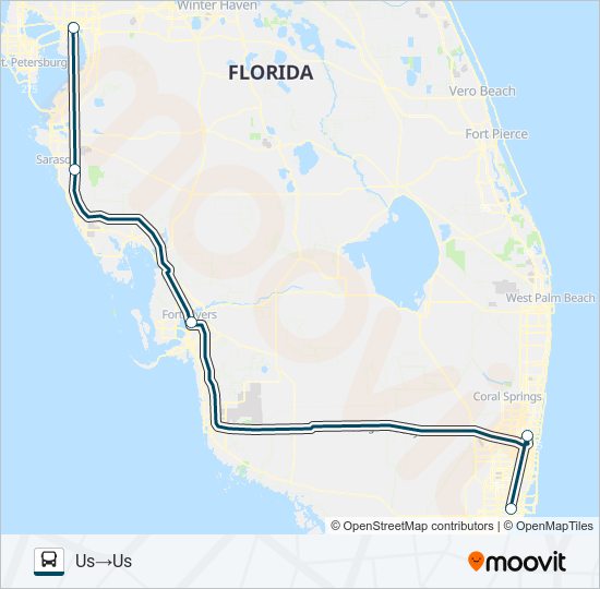 Ruta greyhound us0780s: horarios, paradas y mapas - Tampa Bus Station‎→ ...