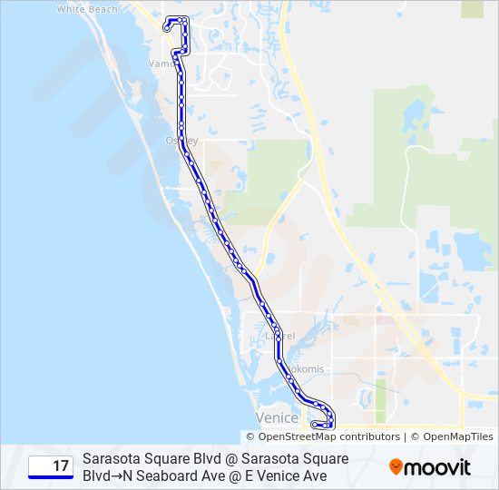 17 Route: Schedules, Stops & Maps - Sarasota Square Blvd @ Sarasota ...
