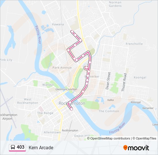 403 Route: Schedules, Stops & Maps - Kern Arcade (Updated)