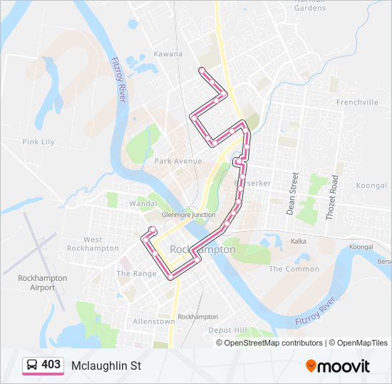 403 Route: Schedules, Stops & Maps - Mclaughlin St (Updated)