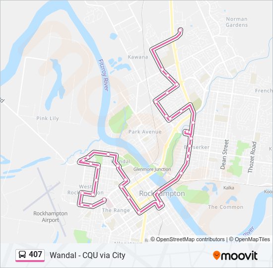 407-route-schedules-stops-maps-rockhampton-base-hospital-updated