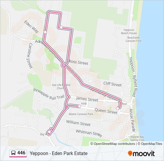 446 Route: Schedules, Stops & Maps - Yeppoon,Keppel Bay Plaza (Updated)