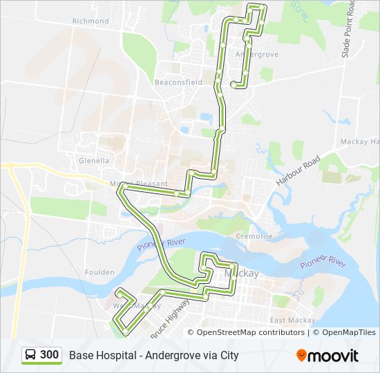 300 Route: Schedules, Stops & Maps - Andergrove (Updated)
