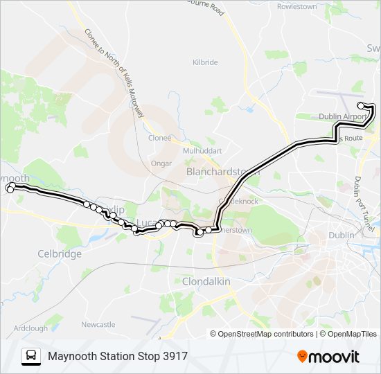 maynooth straffan road dublin airport Route: Schedules, Stops & Maps ...