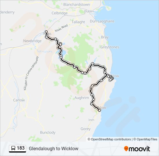 183 Route: Schedules, Stops & Maps - Arklow, Arklow Train Station‎→ ...