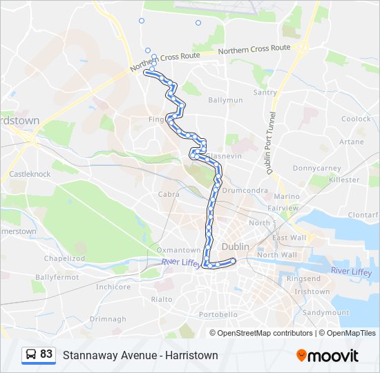 83 Route Schedules Stops Maps Bachelors Walk Updated 83 Route Schedules Stops Maps Bachelors Walk Updated