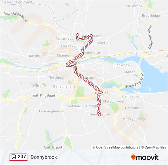 207 Route: Schedules, Stops & Maps - Donnybrook (Updated)