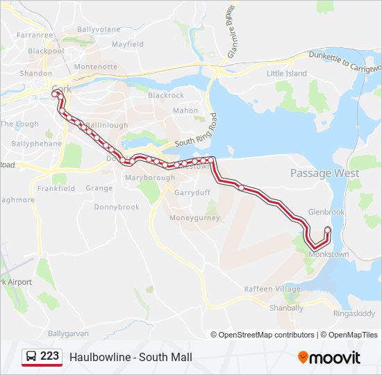 223 Route: Schedules, Stops & Maps - Haulbowline (Nmci) (Updated)