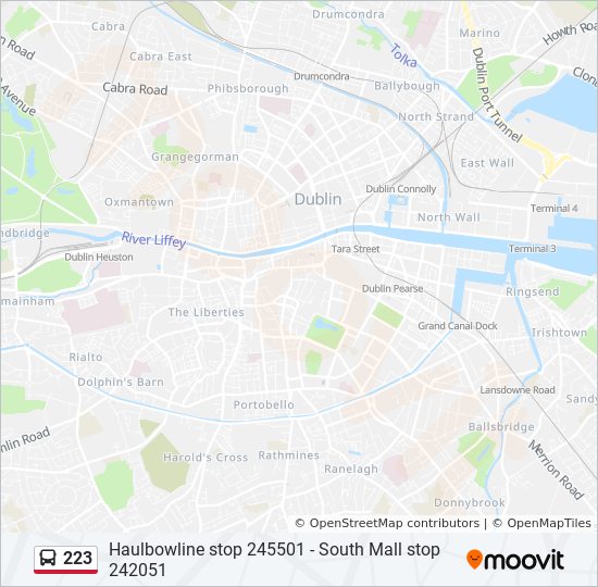 223 Route: Schedules, Stops & Maps - South Mall (Opp Cork Passport ...